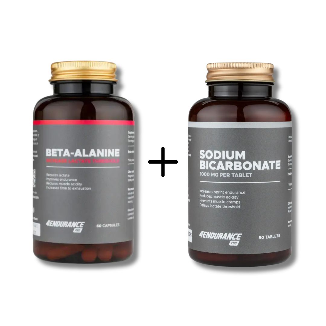 Bundle: Beta alanine + Sodium Bicarbonate 4Endurance Pro