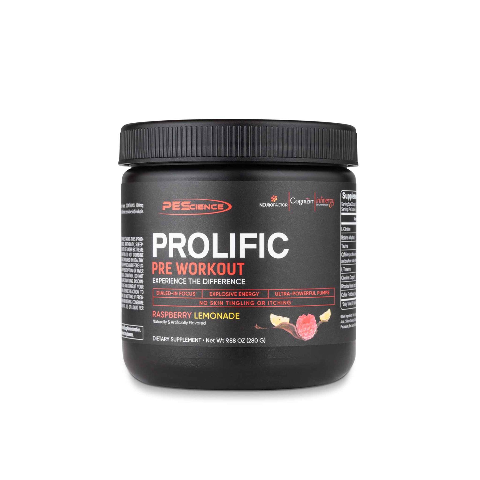 Prolific PES — Preworkout Energy Without Caffeine "Crash"